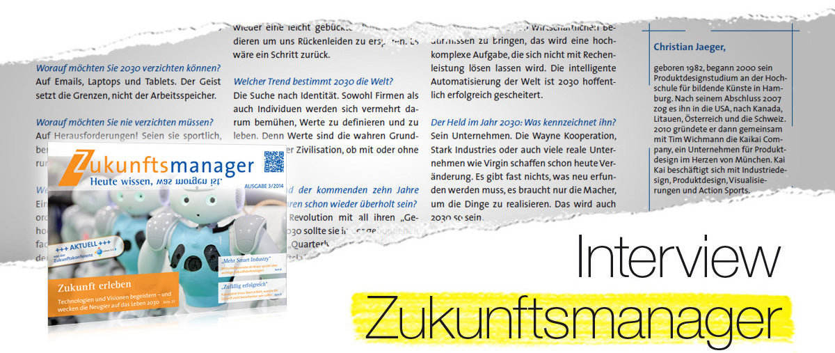 Christian Jaeger on 2030 – KAIKAI Design